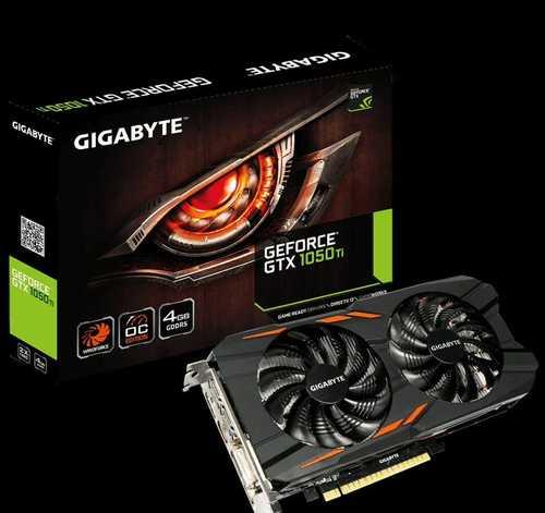 2x Видеокарта GeForce GTX1050Ti Windforce OC 4G