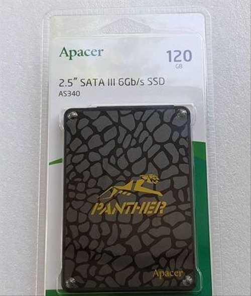 SSD apacer 120gb / Гарантия 2 года