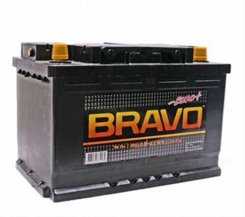 Аккумулятор 74Ah Bravo 650А Аком прямой пп
