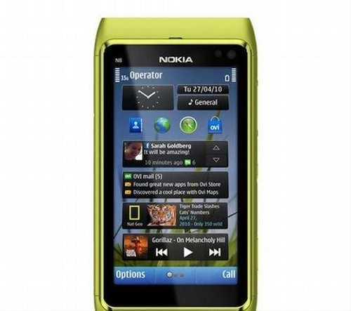 Nokia N8 green гарантия,оригинал