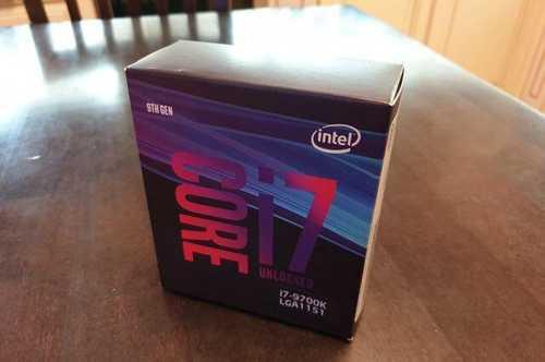 Intel Core i7 9700k. 