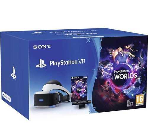 Шлем Sony PlayStation VR в заводской комплектации