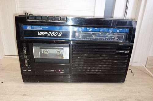 VEF 260 2 радиоприемник + магнитофон Доставка