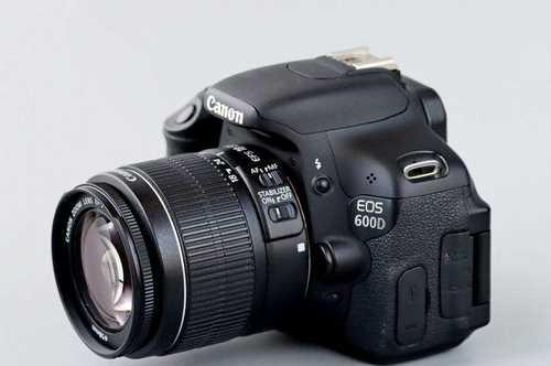 Фотоаппарат Canon 600D kit 18-55 IS II