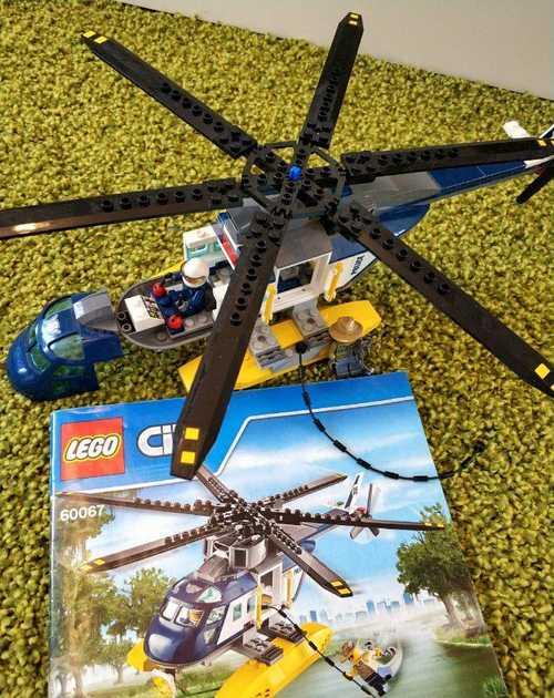 Конструктор lego City 60067 Погоня на полицейском