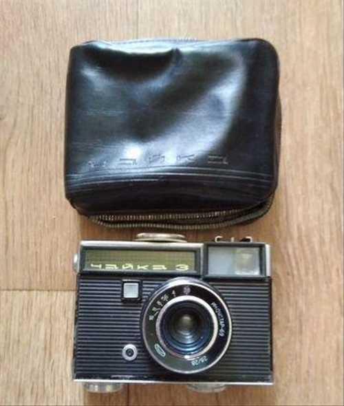 Плёночный фотоаппарат Чайка 3 СССР