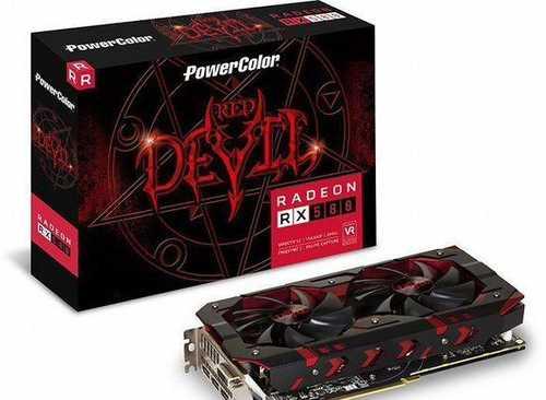 Продам видеокарту powercolor rx580 8gb red devil