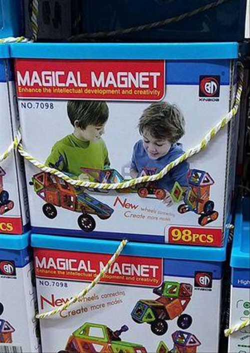 Магнитный конструктор Magical Magnet 98 деталей