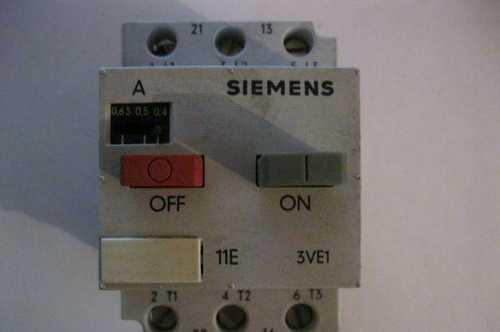 Контактор siemens 3VE1010-2F; -2E
