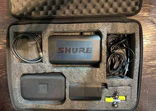 Радиомикрофон головной shure BLX4/BLX1