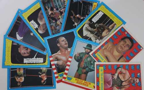 Коллекционные карточки WWF Wrestling (Topps, 1987)