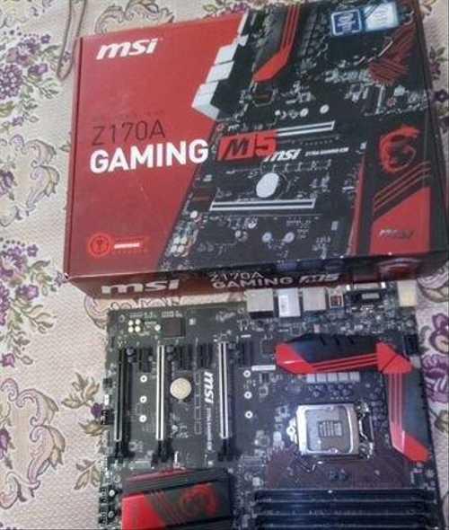 Материнская плата Z170A gaming M5