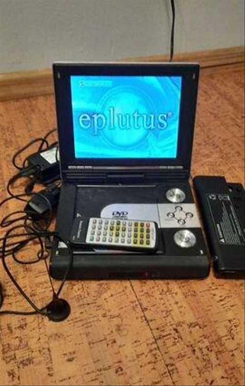 Портативный dvd и ЖК телевизор eplutus ep-8701