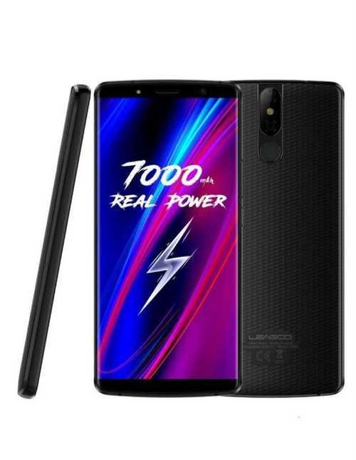 Leagoo Power 5 6 /64 GB, 7000mAh, Global, Black, G