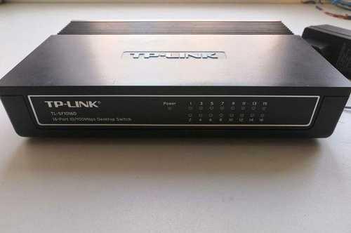 Коммутатор tp link tl sf1016d