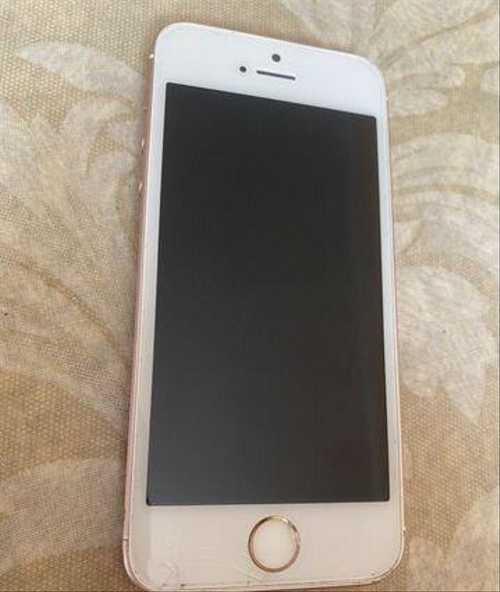 Телефон iPhone SE Rose Gold