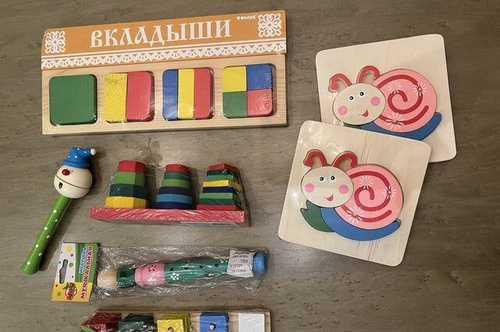 Новые деревянные игрушки