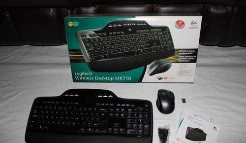 Клавиатура+мышь Logitech Wireless Desktop MK710