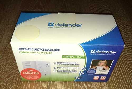 Стабилизатор напряжения Defender AVR Real 1000