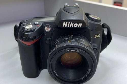 Л44) Зеркальный фотоаппарат Nikon D90