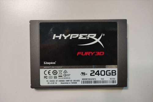 SSD HyperX Fury 240GB