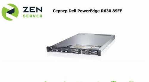 Сервер Dell PowerEdge R630 8SFF E5- (2680v4/ 64gb)