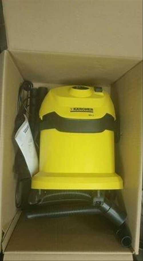 Строительный пылесос karcher WD2 новый