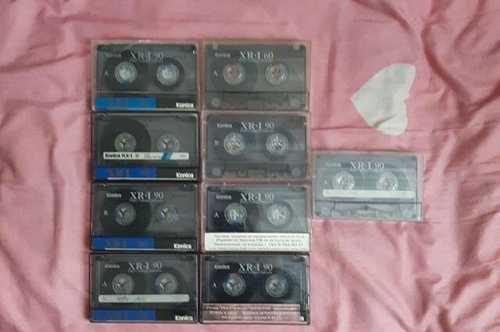 Аудиокассеты Konica XR 1 90 (9 шт.)