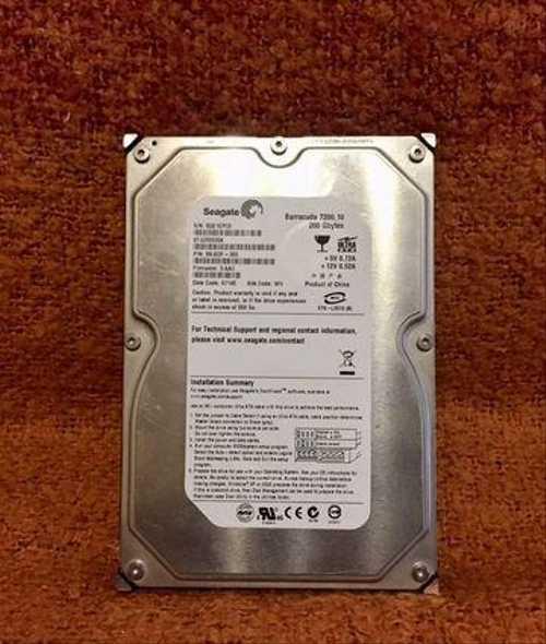 Жесткий диск Seagate barracuda 7200.10 200GB