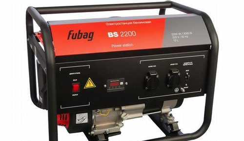 Электростанция бензиновая fubag BS 2200 (431246)