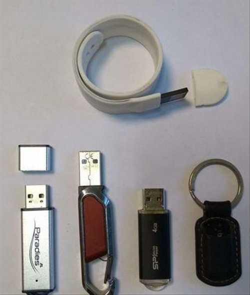 USB флешки 5 штук одним лотом см. описание