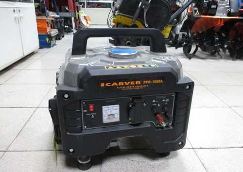 Бензогенератор Carver PPG-1000A - 1кВт