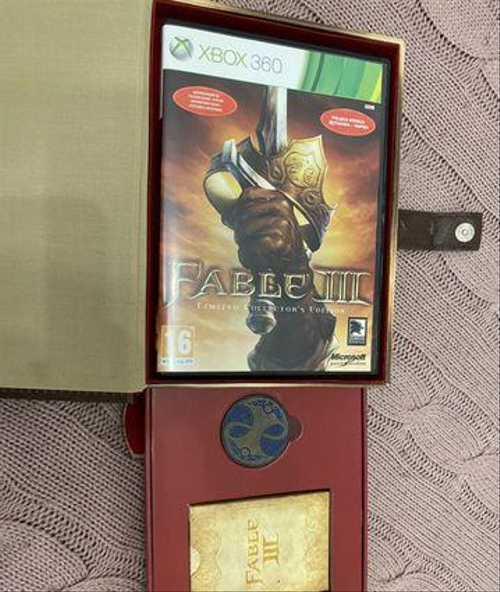 Fable 3 Limited Edition для xbox 360
