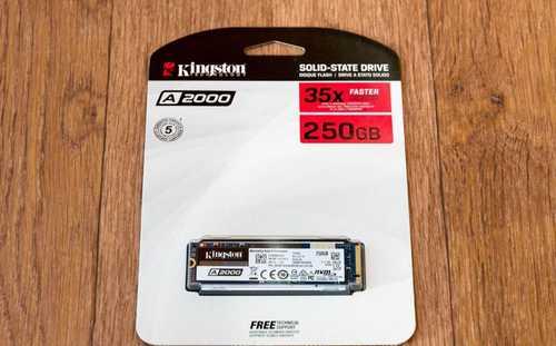Новый SSD Kingston A2000 250GB