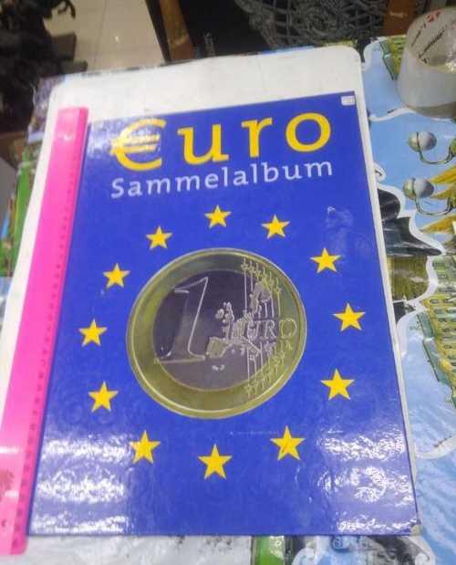 Набор монет Евро 13 стран 104 монеты в Альбоме