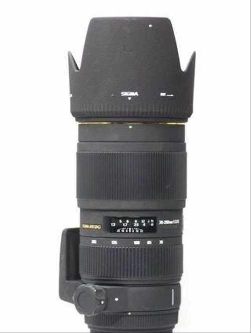 Sigma 70-200mm F2.8 APO EX DG macro HSM Nikon