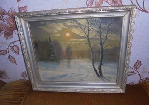 Картина. Худ. Шевченко. В.Ф " Светлая ночь" 1993 г