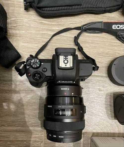 Беззеркальный фотоаппарат canon eos m50