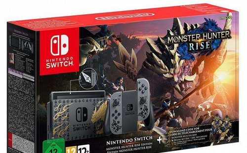 Игровая приставка nintendo switch monster hunter e