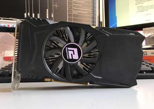 Видеокарта rx460 4 GB powercolor