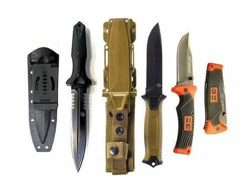 Нож Bastinelli + нож Gerber + Gerber складной