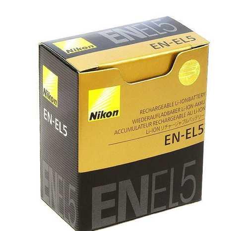 Аккумулятор Nikon EN-EL5 Новый (K51)