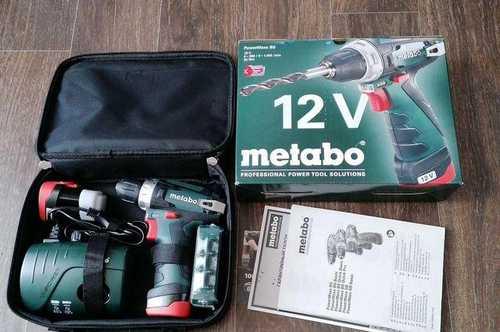 Аккумуляторная дрель-шуруповерт Metabo powermaxxbs