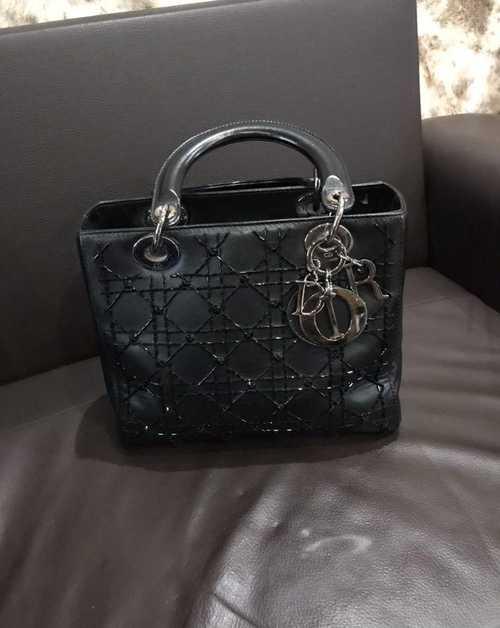 Сумка lady dior оригинал