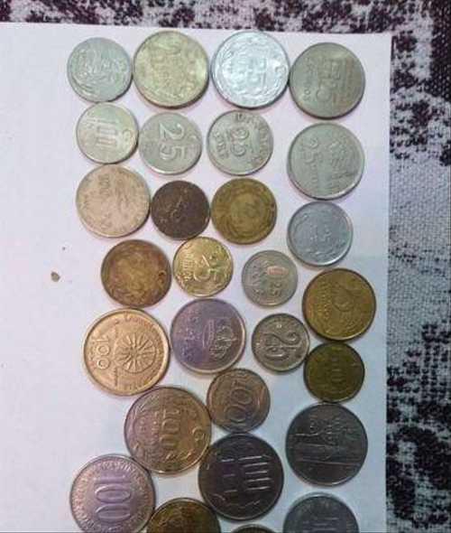 Коллекция монет иностранных