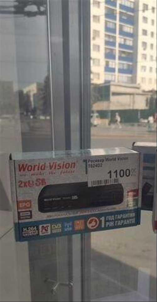 Цифровой тв ресивер World Vision t624d2