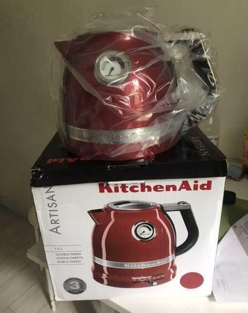 Чайник KitchenAid 5KEK1522ECA красный, новый