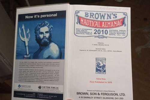 Brown'S nautical almanac 2010 kelvin hughes