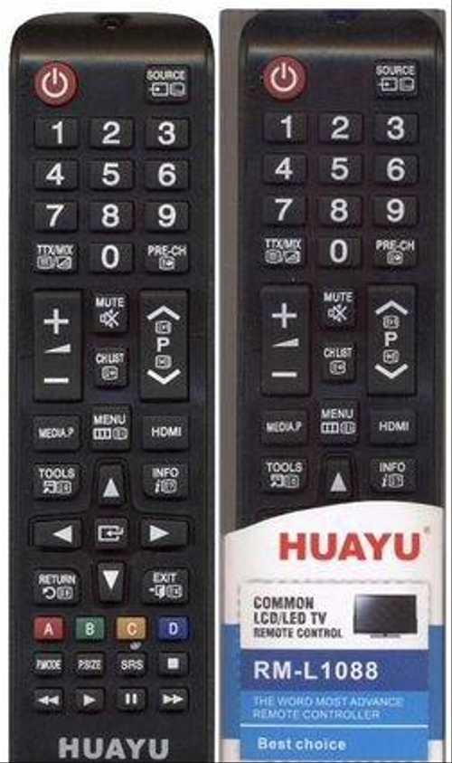 Универсальный пульт Huayu для Samsung RM-L1088