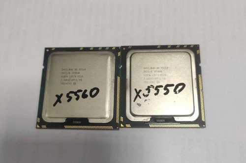 Процессор Intel Xeon x5550 и x5560